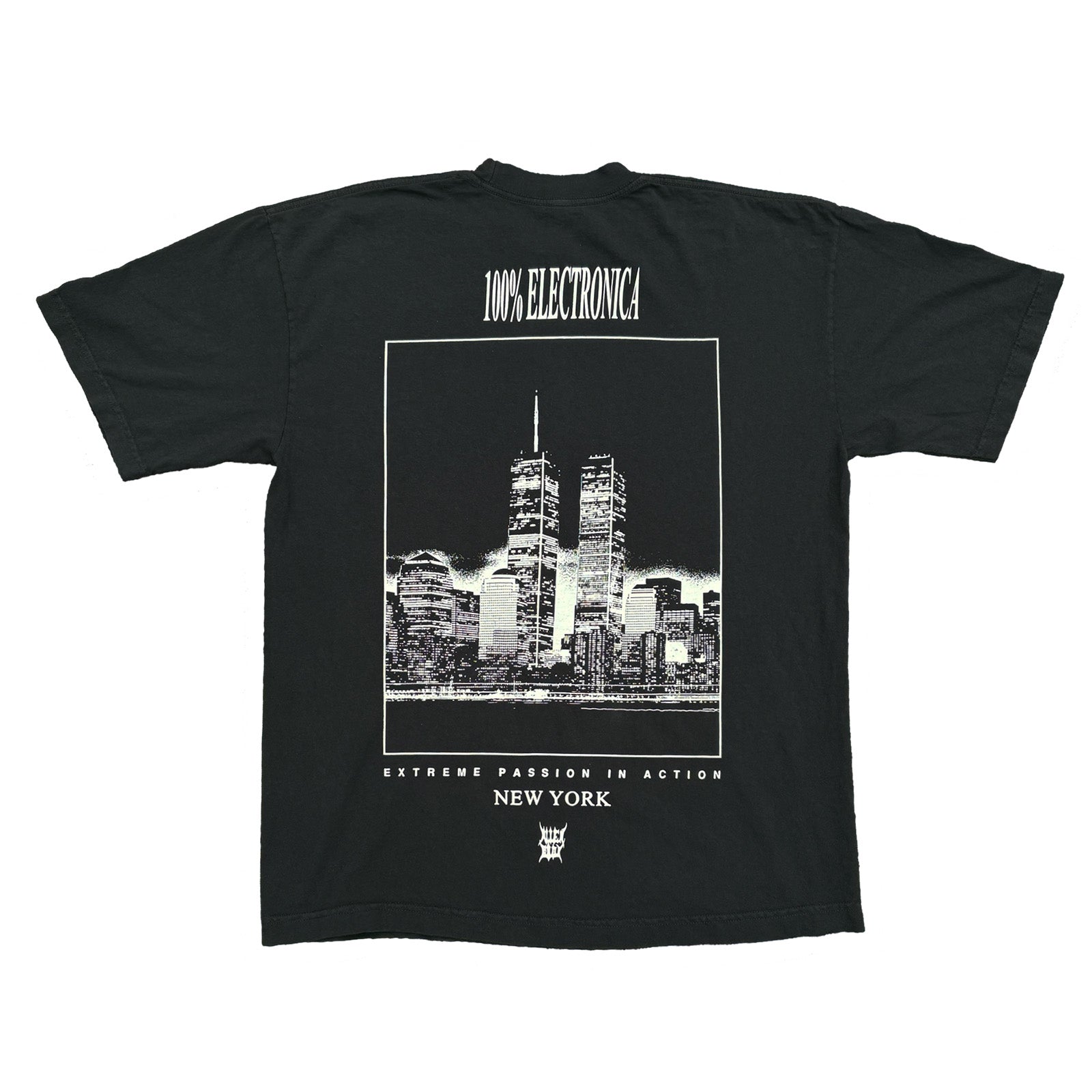 100% Electronica - Alien Body Lightning Rave T-Shirt