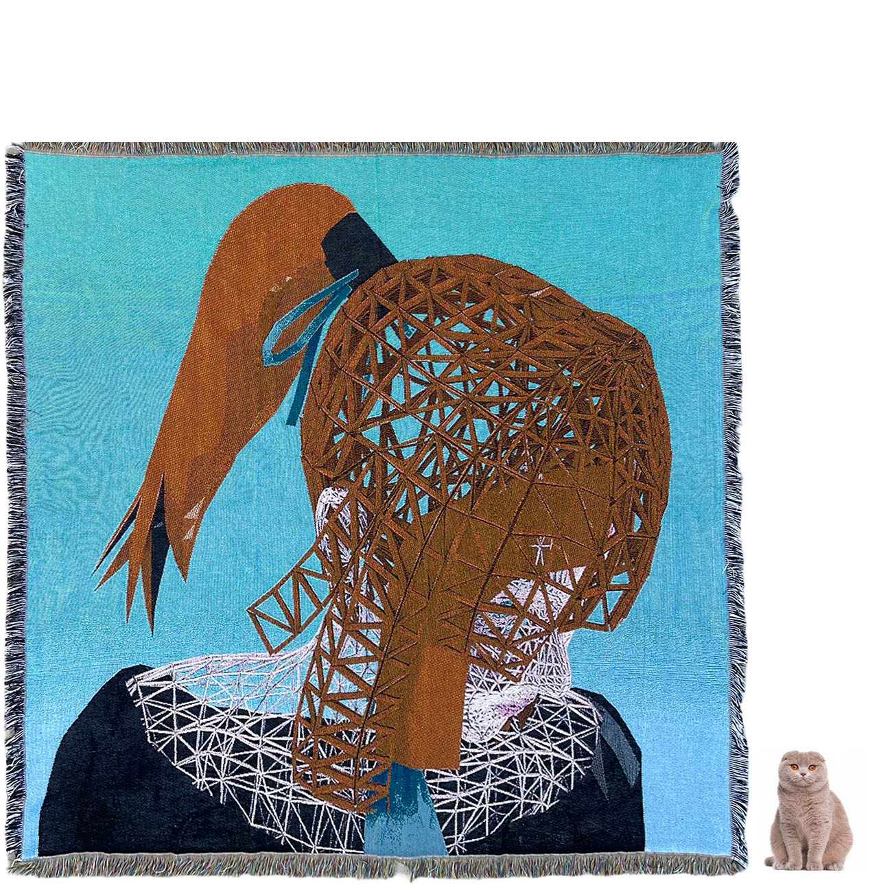 death's dynamic shroud - "Regret" Blanket – 100% Electronica