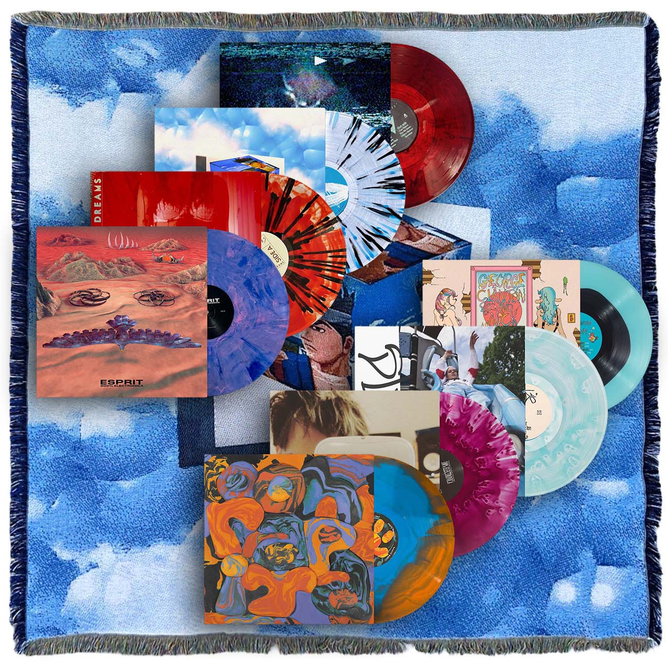 George Clanton - Vinyl Everything Bundle – 100% Electronica