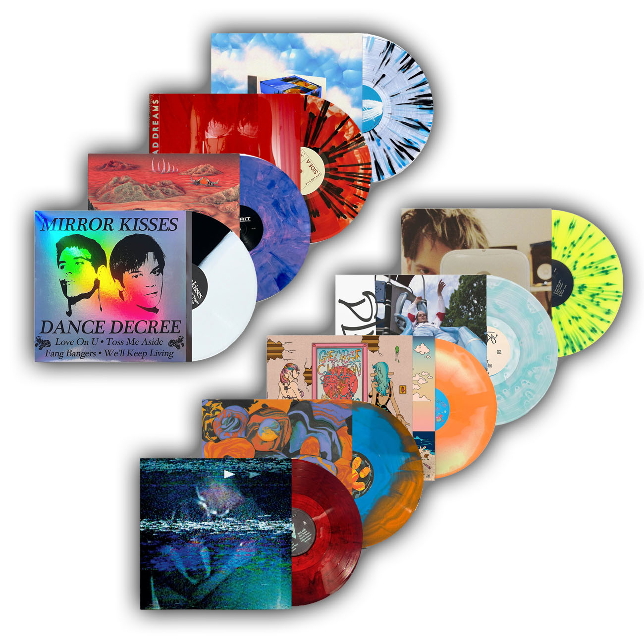 George Clanton - Vinyl Everything Bundle – 100% Electronica