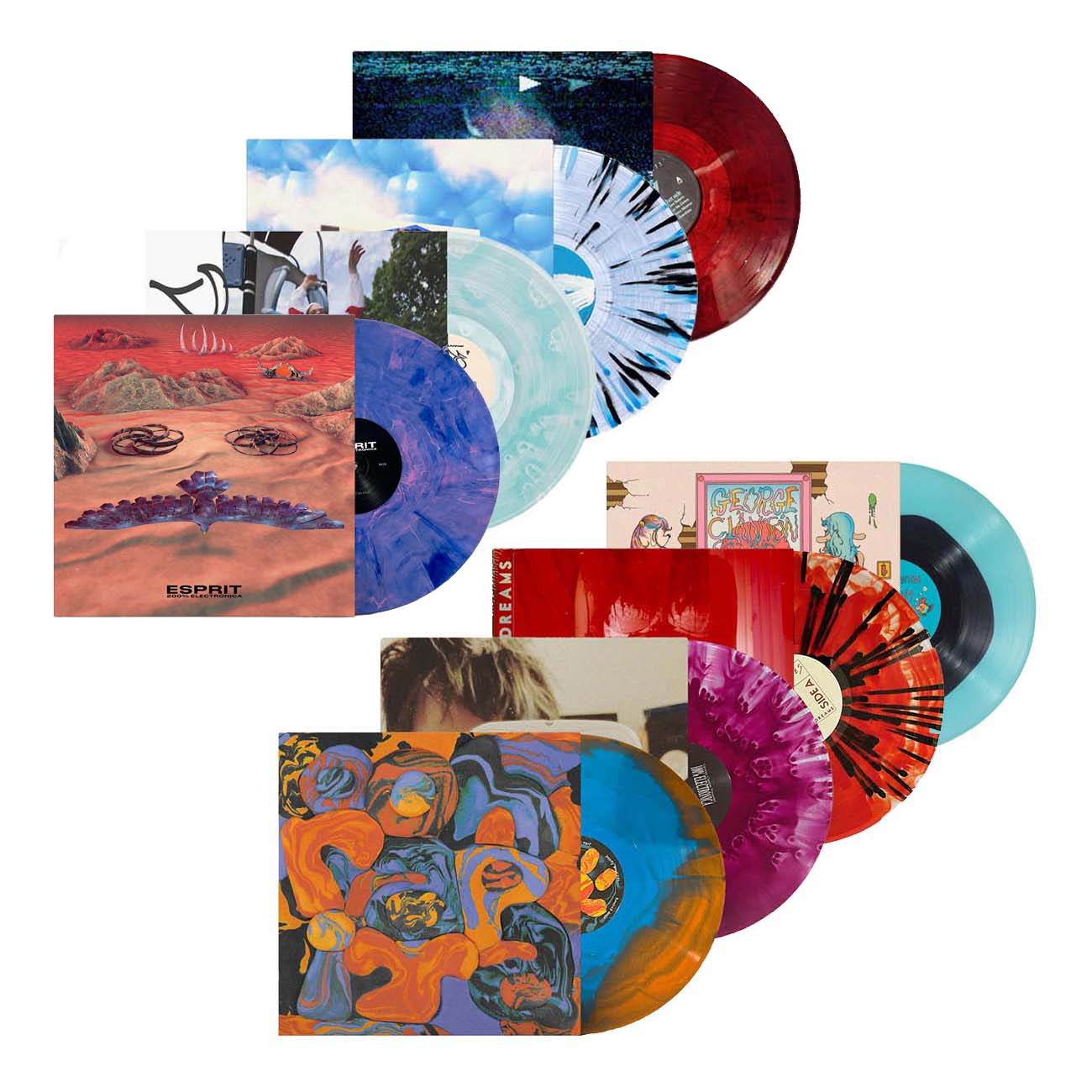 George Clanton - Vinyl Everything Bundle – 100% Electronica