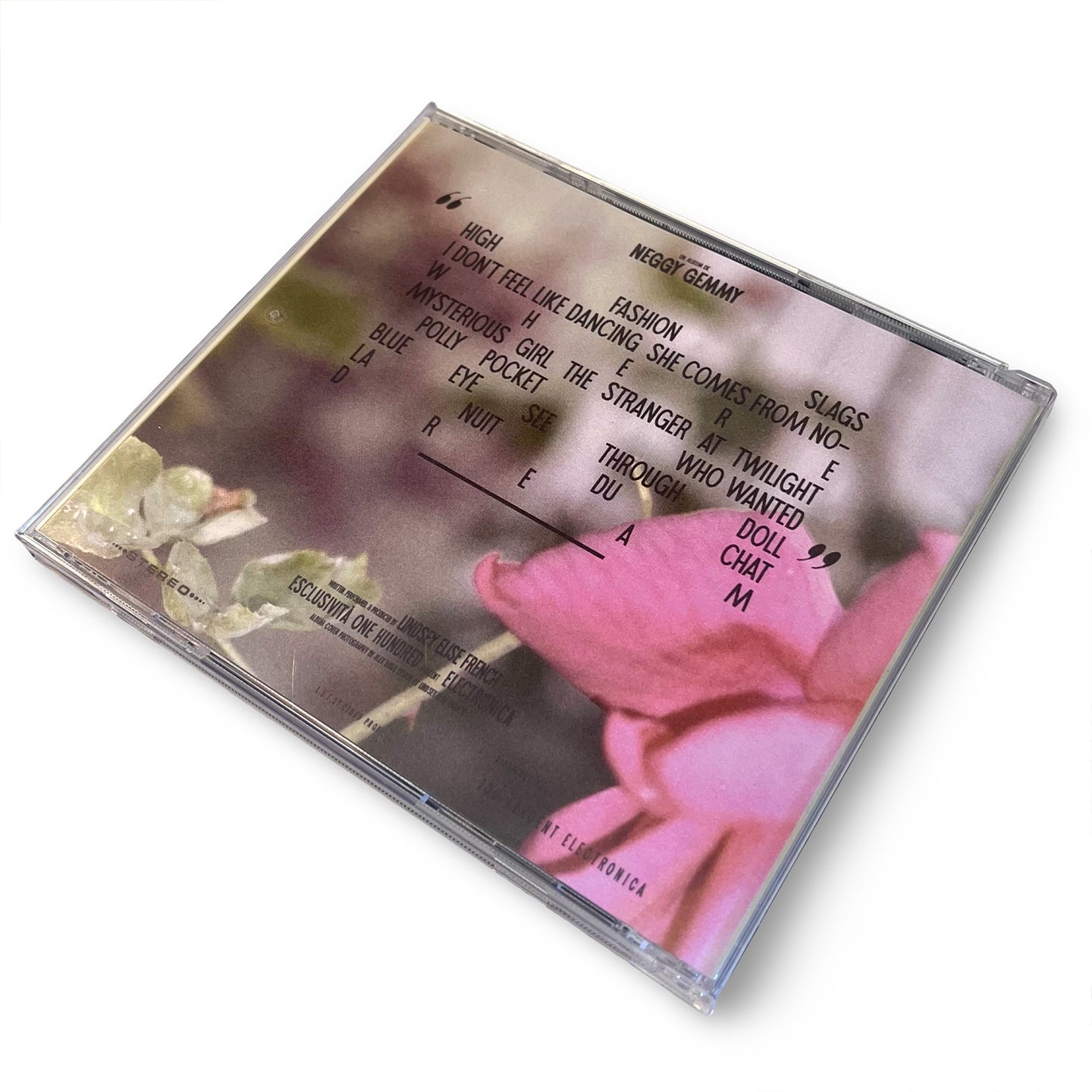 Neggy Gemmy - She Comes from Nowhere CD – 100% Electronica