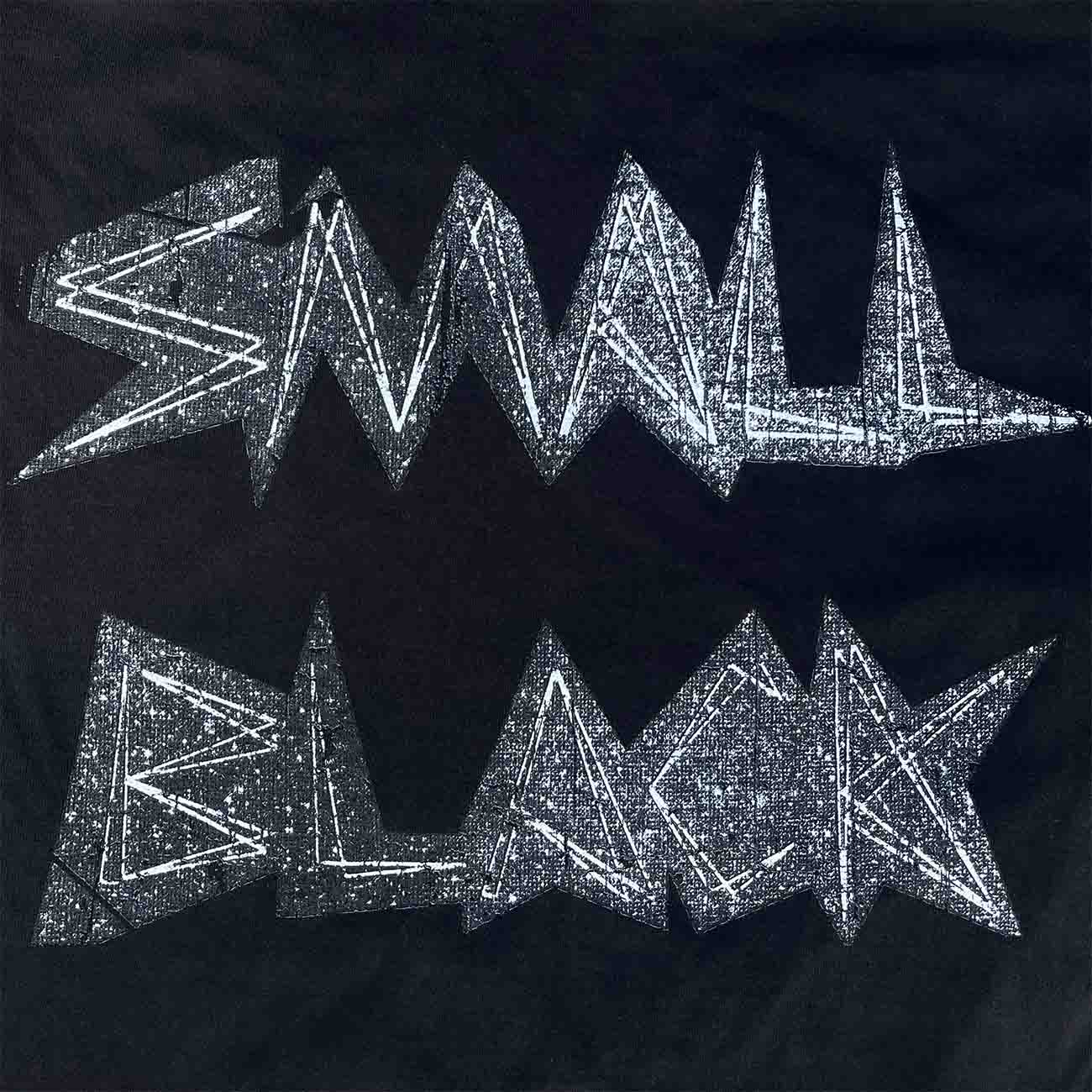 "Small Black" Distressed Logo T-Shirt – 100% Electronica